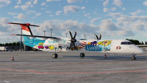 Q4xp Luxair Lx Lqa Sumo Artwork Special Livery Aircraft Skins Liveries X Plane Org Forum