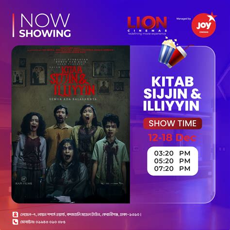 Joy Now Showing Kitab Sijjin And Illiyin 🍿 Get Your Tickets From Book Anytime Anywhere 👉