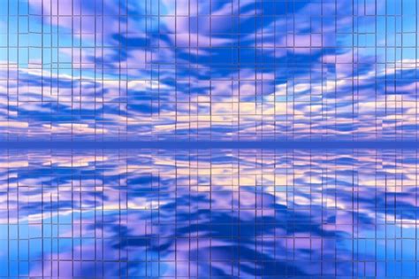 Premium Photo Clouds And Sky With Blurred Pattern Background