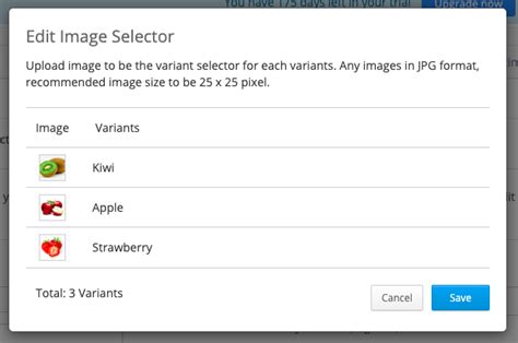 Customized Variant Selector With Image Shopline Help Center