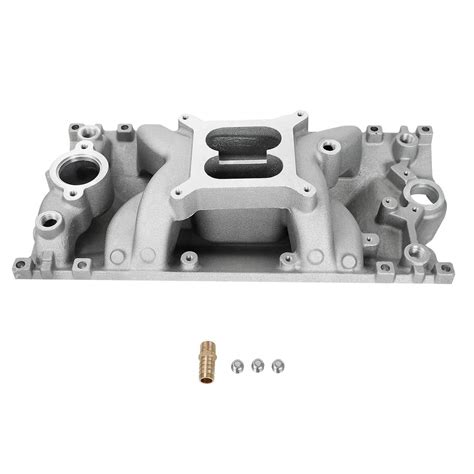 Tyfyb Air Gap Aluminum Intake Manifold 350 Satin For 1996 Up Sbc