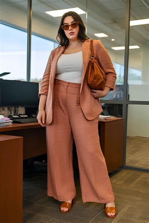 17 Plus Size Summer Work Outfits Curvy Women Can Copy