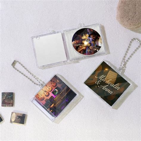 Custom Miniature Album Cd Keychain Keychains