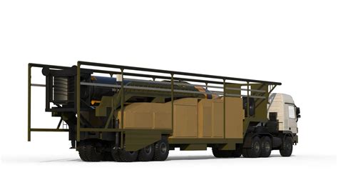 Kheibar Iranian Ballistic Missile 3d Model By Citizensnip