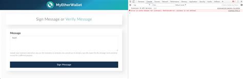 callback not defined on signing message nano s connection r