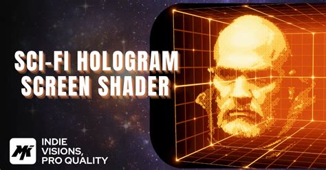 Sci Fi Hologram Screen Shader Vfx Shaders Unity Asset Store