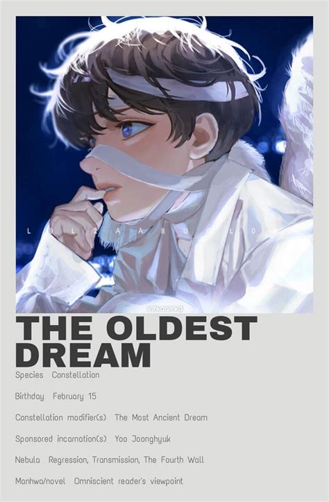 The Oldest Dream Character Minimalist Poster Minimalist Poster