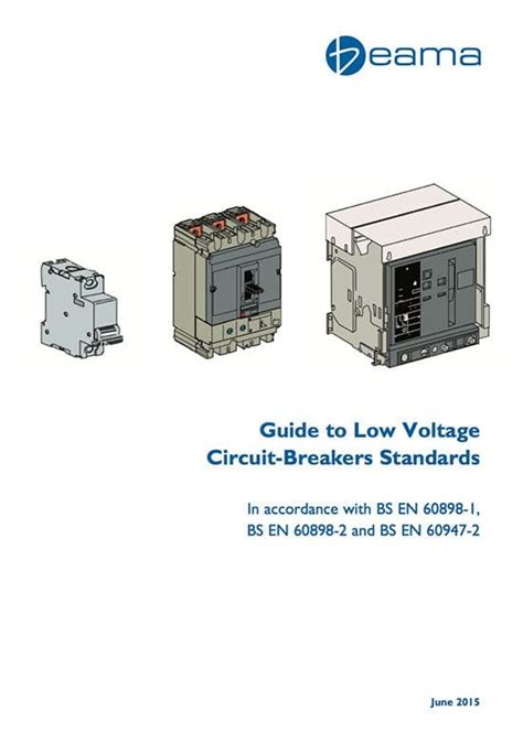 Guide To Low Voltage Circuit Breakers Standards EEP