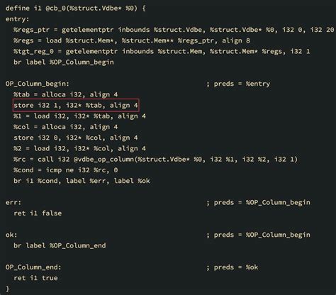 Jit Compilation Of Sql In Nosql
