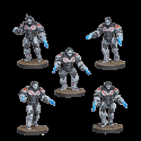 Enforcer Assault Team With Phase Claws Mantic Games