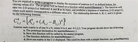 Solved You Are Required To Write A Program To Display The