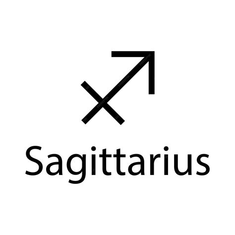 Premium Vector Sagittarius Zodiac Symbol Icon Vector Template