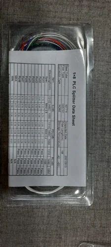 Fiber Plc Splitter Without Connector Packaging Size 1x2pc Size 1x8 At Rs 110 Piece In New Delhi