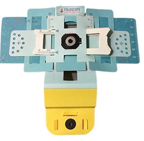 Auslese Foldscope Basic Kit Foldable Diy Paper Microscope
