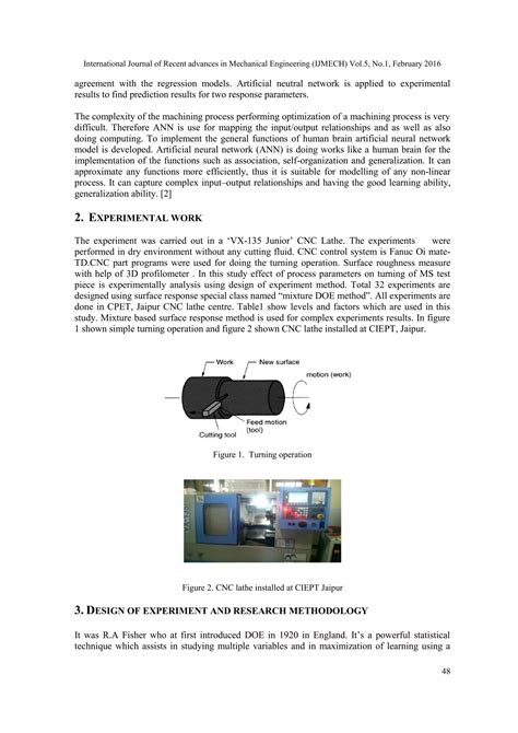 Influence Of Process Parameters On Surface Roughness And Material Removal Rate During Turning In