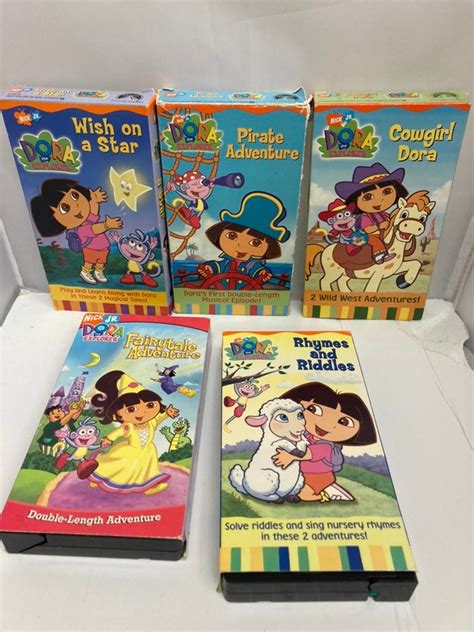 Dora The Explorer Cowgirl Dora Vhs