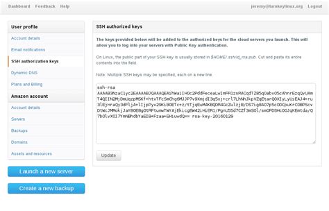 Generating A SSH Key Pair From Windows TurnKey GNU Linux