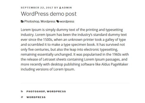 how to display and style post meta data in wordpress
