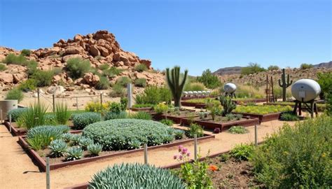 Desert Permaculture Garden Desert Greenhouse Growing Spaces Growing