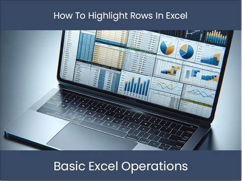 Excel Tutorial How To Highlight Rows In Excel
