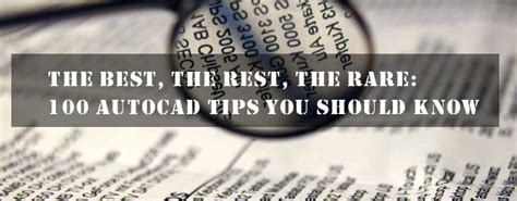 100 AutoCAD Tips From CAD Notes RobiNZ CAD Blog