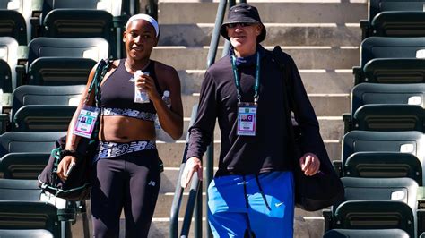 Coco Gauff And Brad Gilbert Reunite After He Coached Zendaya