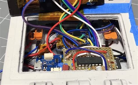 The Baldcorder Is James Lewis Tricorder Like Device For Measuring Light Levels And Temperature