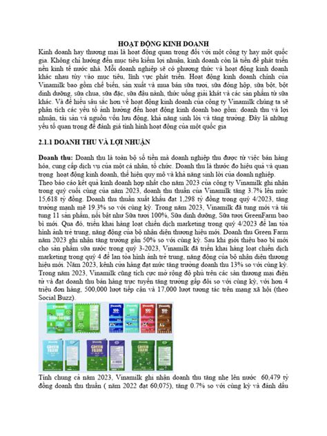 Ho T Đ NG Kinh Doanh | PDF