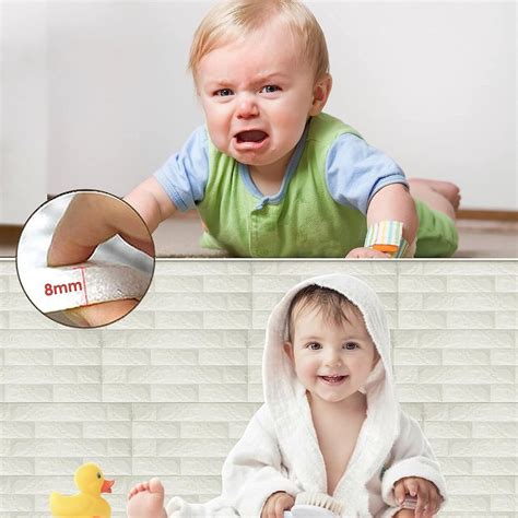 Foam Wall Stickers Self Adhesive Diy Wall Decor 70 X 77cm Appx 58sq