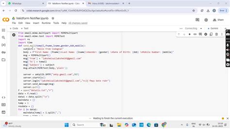 Sai Lakshmi Miriyala On Linkedin Codegnan Pythonprojects Automation