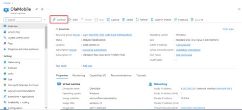 How To Use Rdpremote Desktop Protocol To Connect To Windows Azure Virtual Machine Dev Community