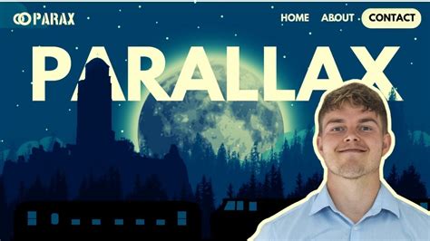 Web Designer Creates Parallax Effect Elementor Free Scroll Parallax Effect In Elementor Free