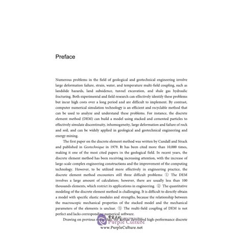 Matrix Discrete Element Analysis Of Geological And Geotechnical