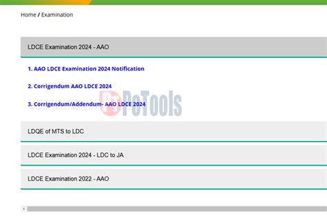 Ldce Examination 2024 Aao