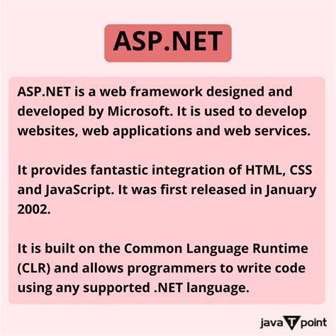 Tpoint Tech On Linkedin Aspdotnet Python Adodotnet Csharp Java Dotnet Dotnetdeveloper