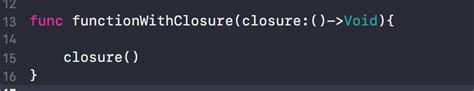 what is this escaping closures xcode always takes care of this
