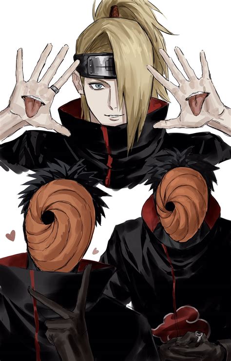 Sso S Deidara Naruto Tobi Naruto Uchiha Obito Naruto Series Naruto Shippuuden