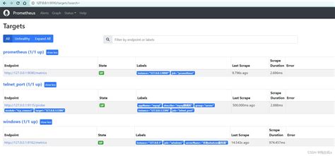 生产环境安装配置prometheus grafana（windows版） prometheus windows安装配置 csdn博客