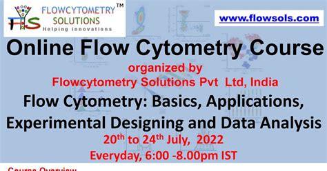 Online Flow Cytometry Course Flow Cytometry Basics Applications Experimental Designing And