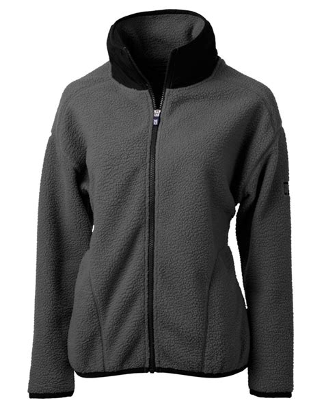Cascade Eco Sherpa Women Fleece Stylish Jacket Cutter And Buck