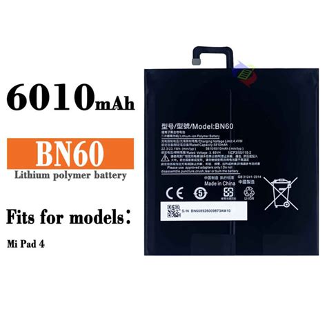 Xiaomi Mi Pad 4 Battery BN60 Battery | Lazada PH