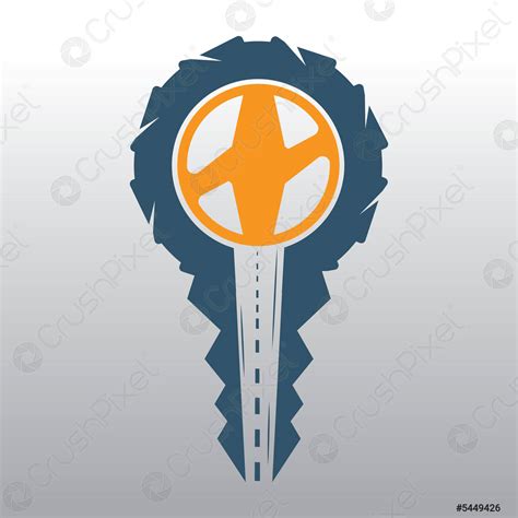 Driving School Logo Design Stock Vector 5449426 Crushpixel