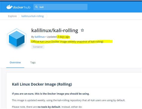 Scan For Containers Dormant Vms And Kalis Docker Secure Containers