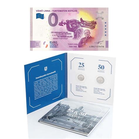 Suomen Hopearahat Vuodelta 1917 Ja Tuntematon Sotilas Seteli