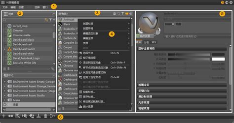 材质编辑器