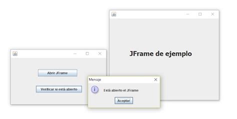 Cómo Saber Si Un Jframe Está Abierto En Java Netbeans