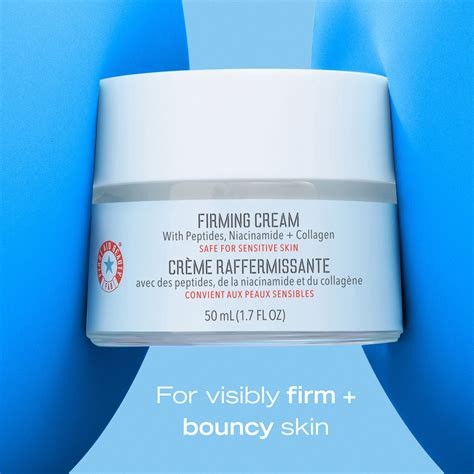 Firming Cream With Peptides Niacinamide Collagen First Aid Beauty