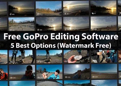 5 Best Free Gopro Editing Software No Watermarks Easy To Use