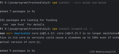 一、构建vueelementuiaxios前端项目vueelementui搭建一个前端项目 Csdn博客