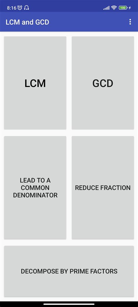 Download Calculator Lcm And Gcd 21 Apk For Android Free And Safe